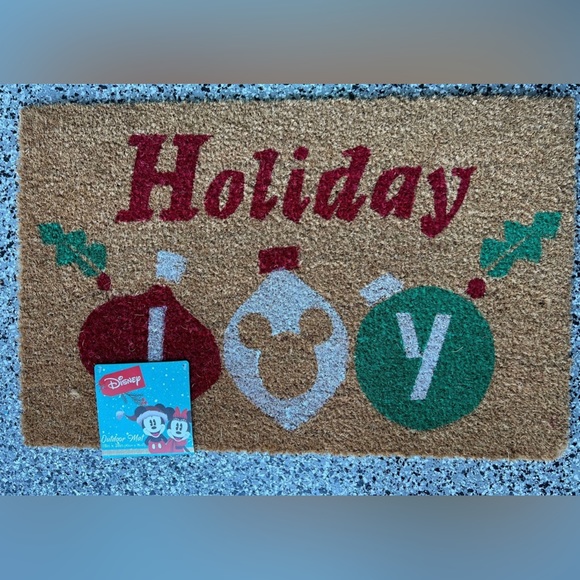 Holiday | Disney Christmas Mickey Mouse Outdoor Coir Mat | Poshmark